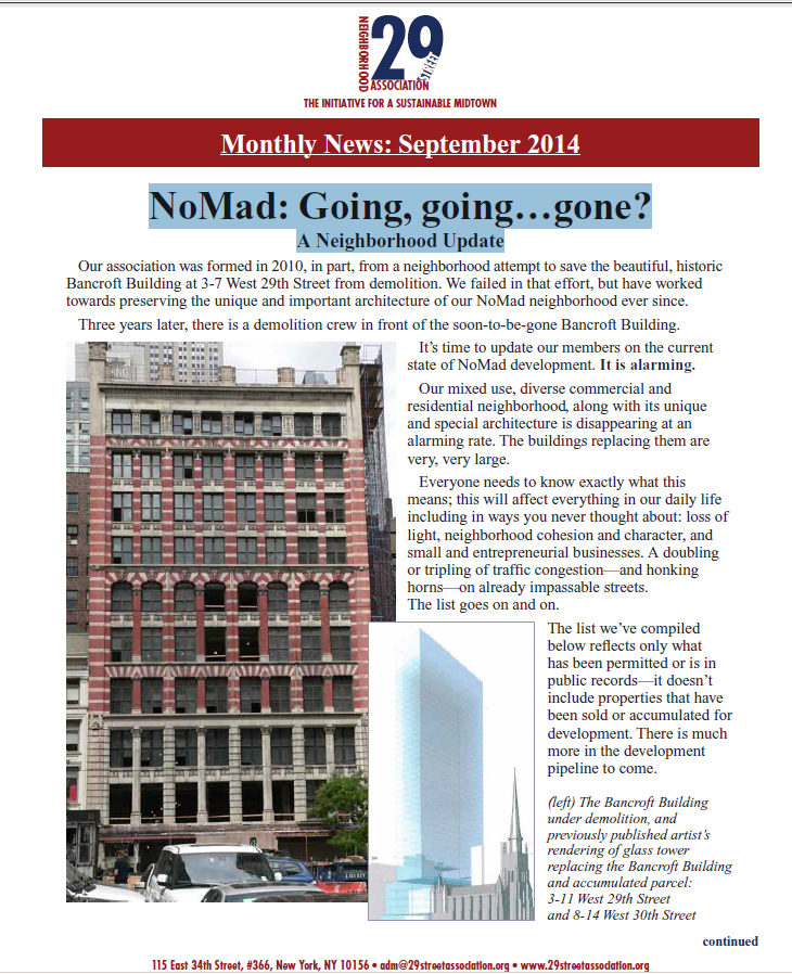 Madison Square North - Historic Districts Council's Six to Celebrate